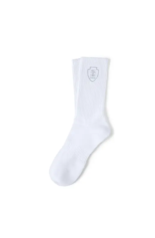 Brunello Cucinelli Rib Knit Ankle Socks - White