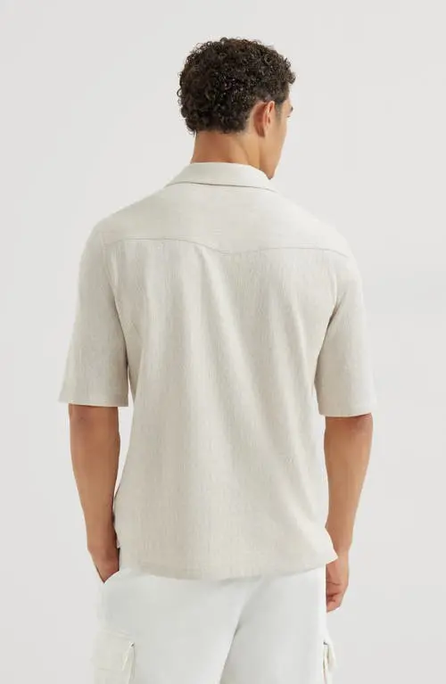 Brunello Cucinelli Short Sleeve Shirt - Panama