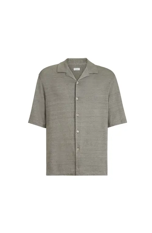 Brunello Cucinelli Jersey Shirt - Khaki
