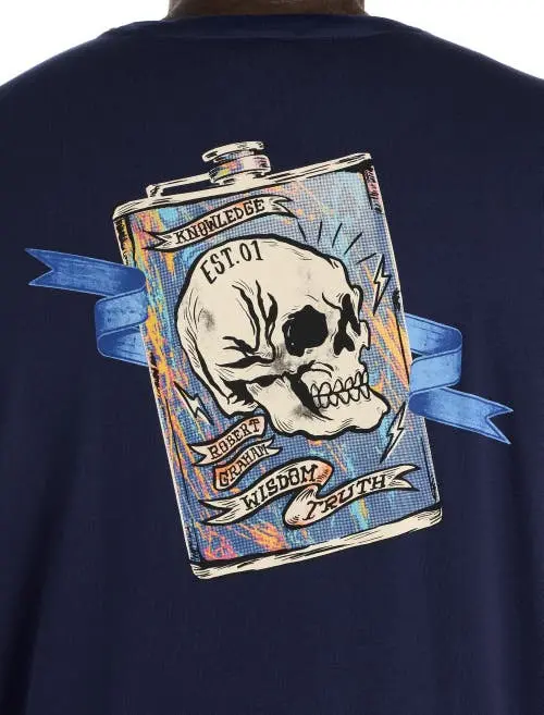 ROBERT GRAHAM BY DXL Big & Tall Flask Graphic Tee