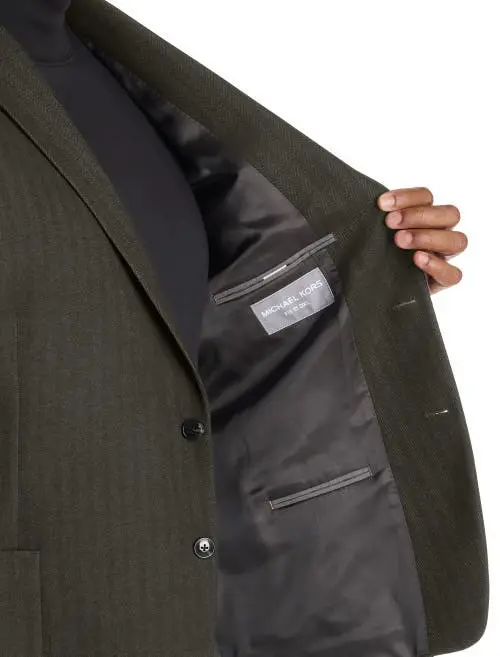 Michael Kors Big & Tall Printed Sport Coat