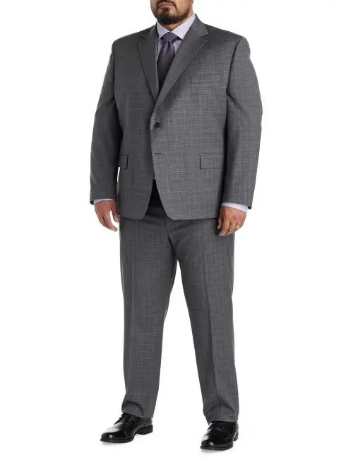 Michael Kors Big & Tall Transitional Check Suit Jacket