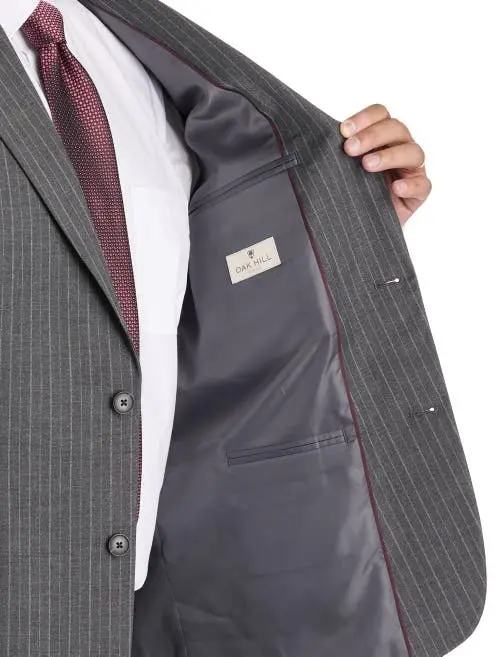 OAK HILL BY DXL Oak Hill Big & Tall Pinstripe Suit Jacket