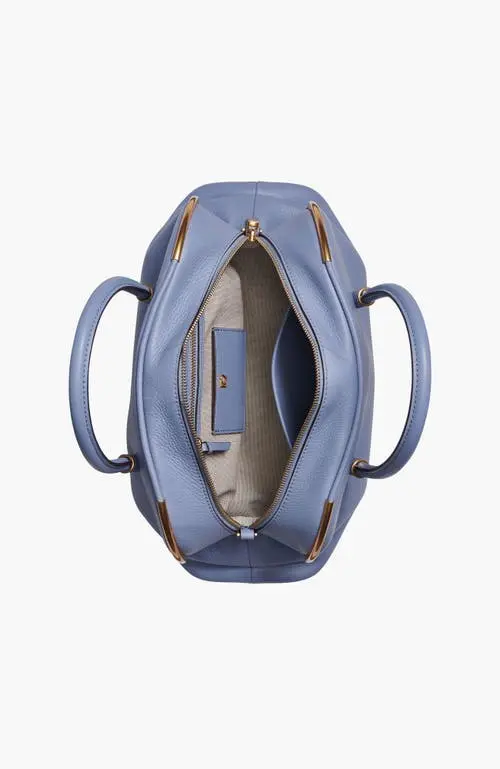 Donna Karan New York Satin Leather Satchel - Tempest