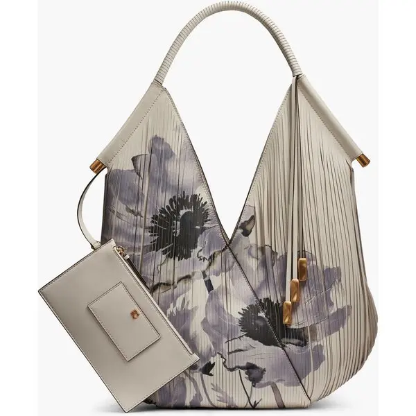 Donna Karan New York Baldwin Floral Lasercut Shoulder Bag