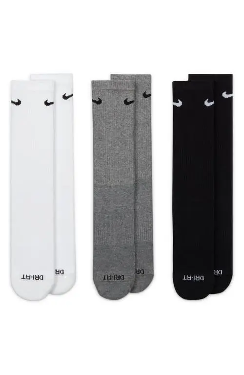 Nike Everyday Plus Cushion Crew Training Socks 3 Pack - Multi-color 964