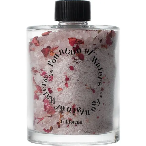 FOUNTAIN OF WATERS Rose Merlot Bath Salt - Purple
