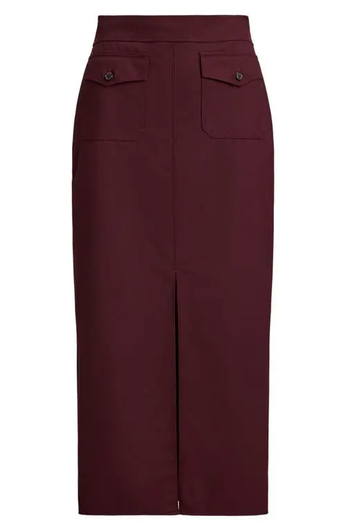 Ralph Lauren Wool-blend Pencil Skirt