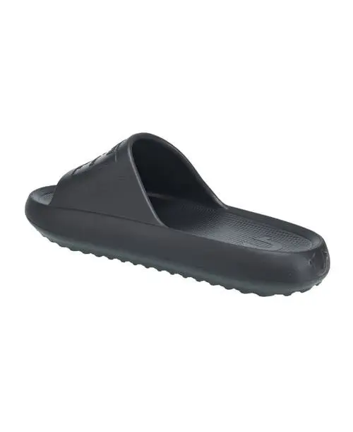 True Religion Logo Single Slide Sandals - Black