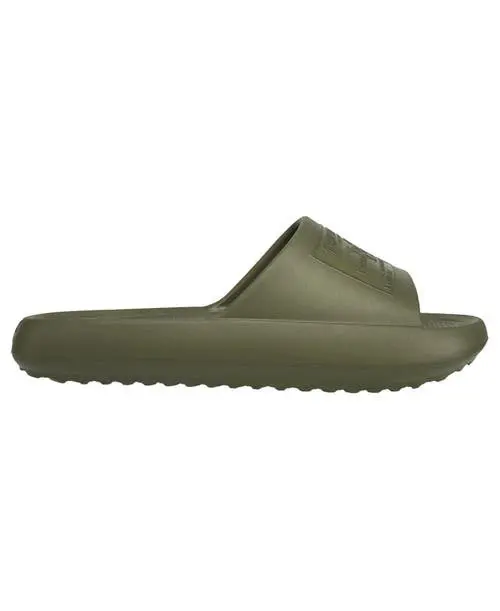 True Religion Wayne Logo Slide Sandals - Olive