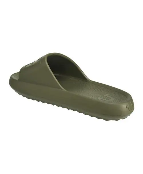 True Religion Wayne Logo Slide Sandals - Olive