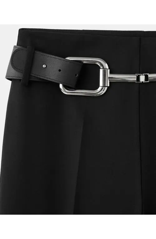 Mango Sauvi Belt Detail Pants