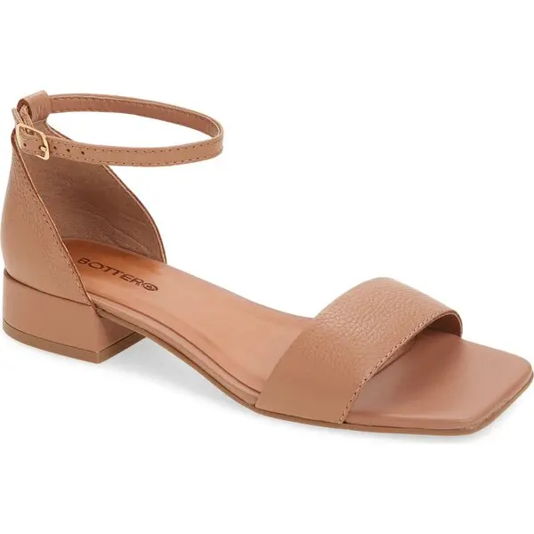 BOTTERO Eduara Ankle Strap Sandal - Mocha Mousse