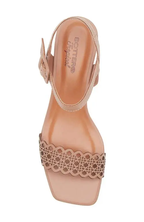 BOTTERO Catia Ankle Strap Sandal - Mocha Mousse
