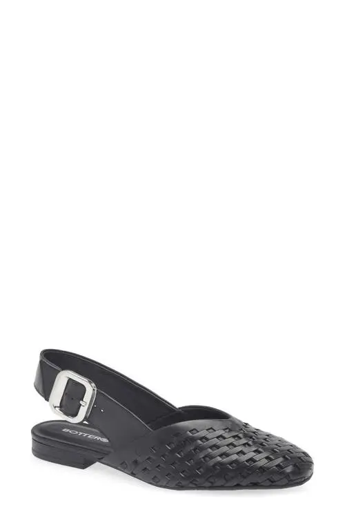 BOTTERO Bottoulon Slingback Flat - Preto