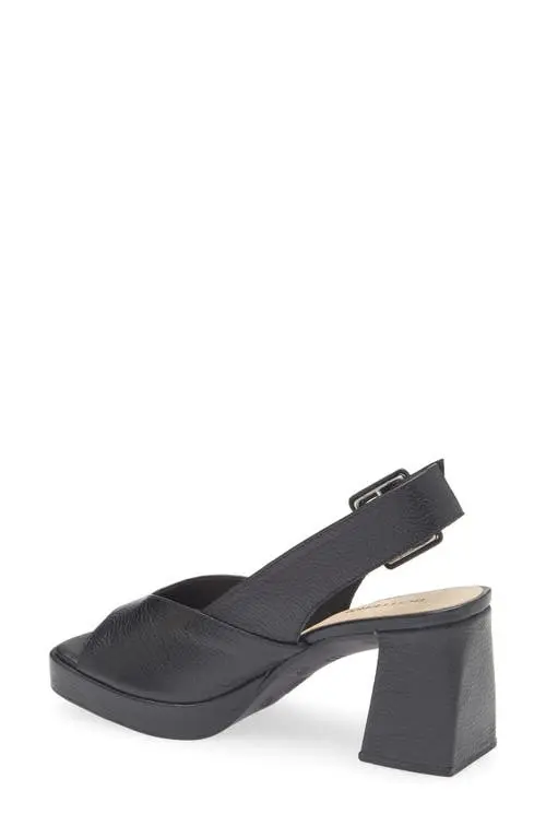 BOTTERO Britnet Slingback Platform Sandal - Preto