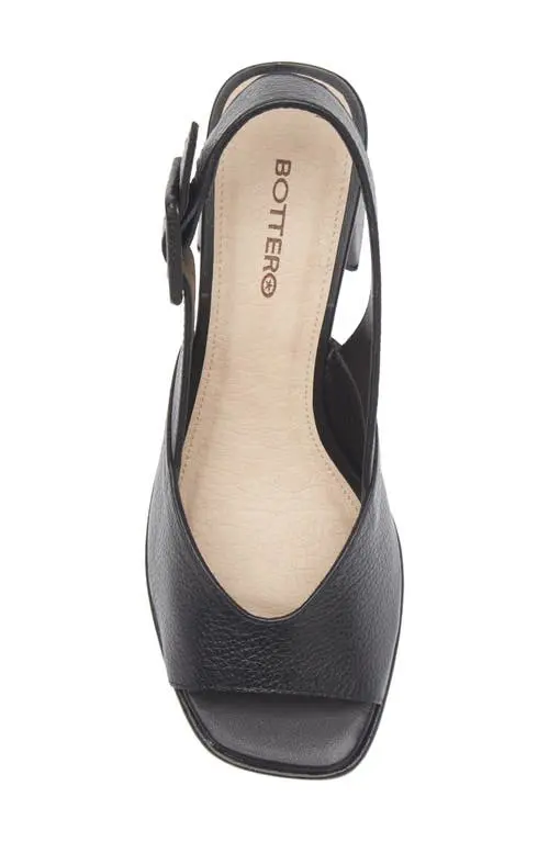 BOTTERO Britnet Slingback Platform Sandal - Preto