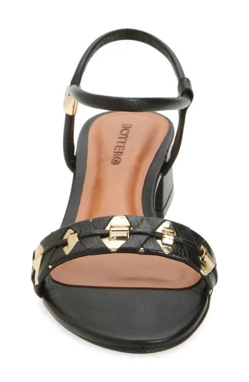 BOTTERO Elsa Ankle Strap Sandal - Preto