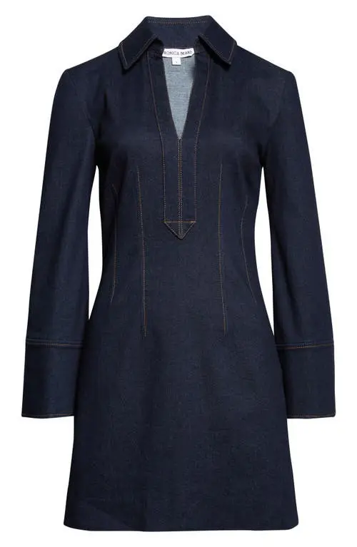 Veronica Beard Raymond Denim Shirt Dress