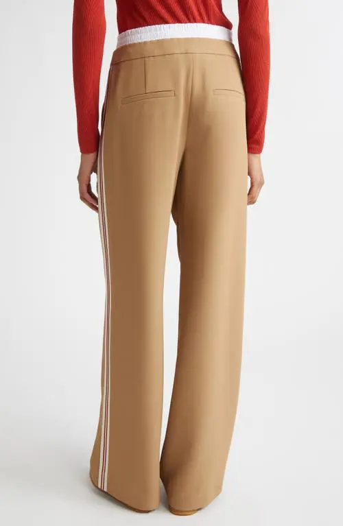 Veronica Beard Gabardine Wide Leg Trousers