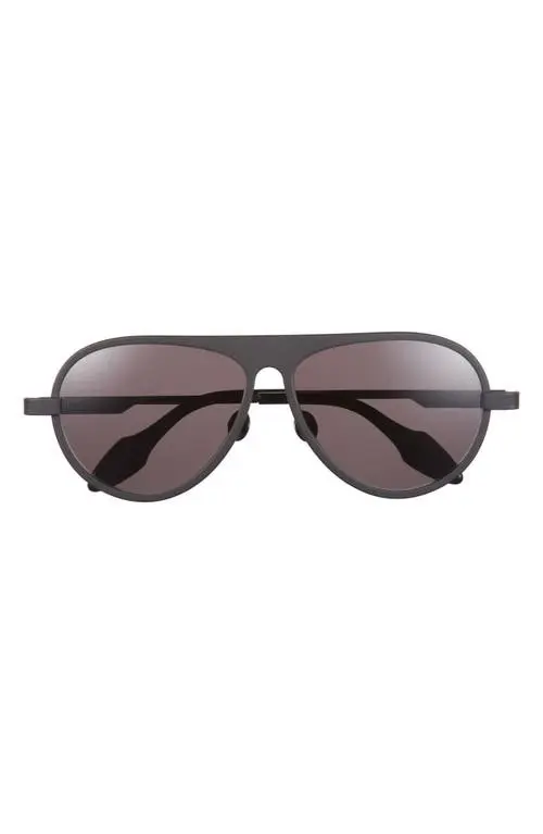 JW Anderson Aviator Sunglasses - Black