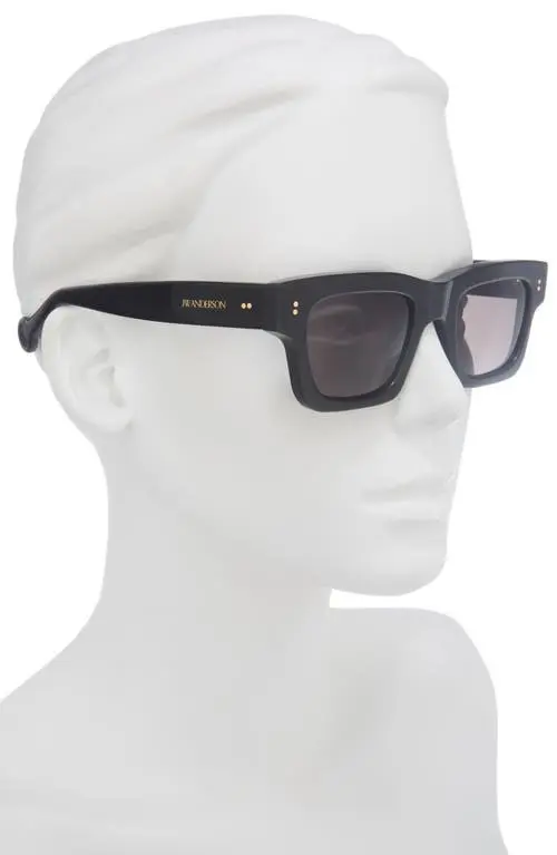 JW Anderson Rectangular Sunglasses - Black