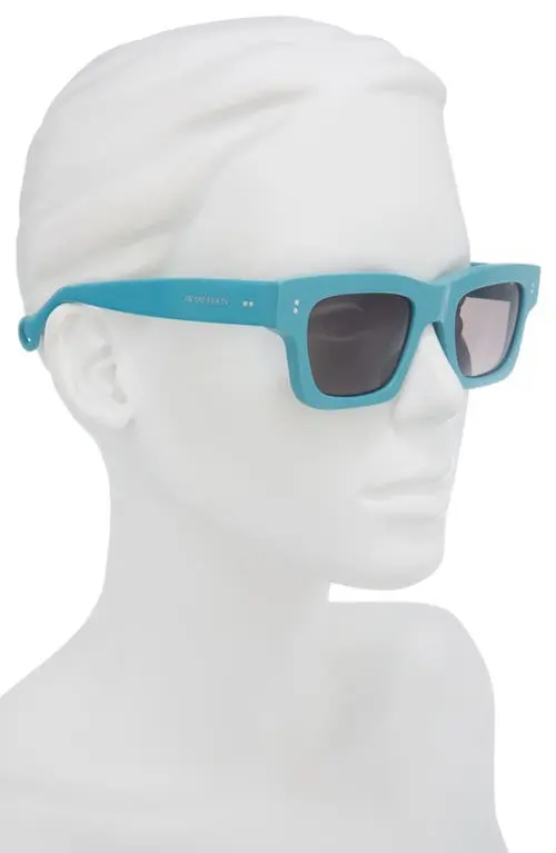 JW Anderson Rectangular Sunglasses - Turquoise