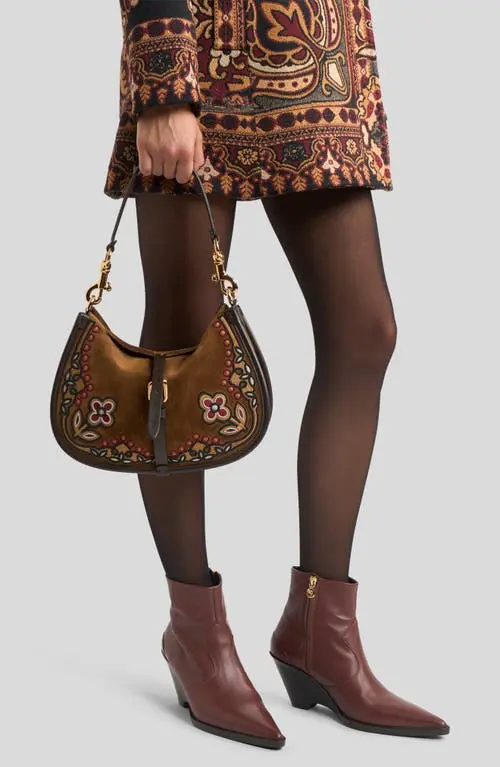 Etro Embroidered Crossbody Bag