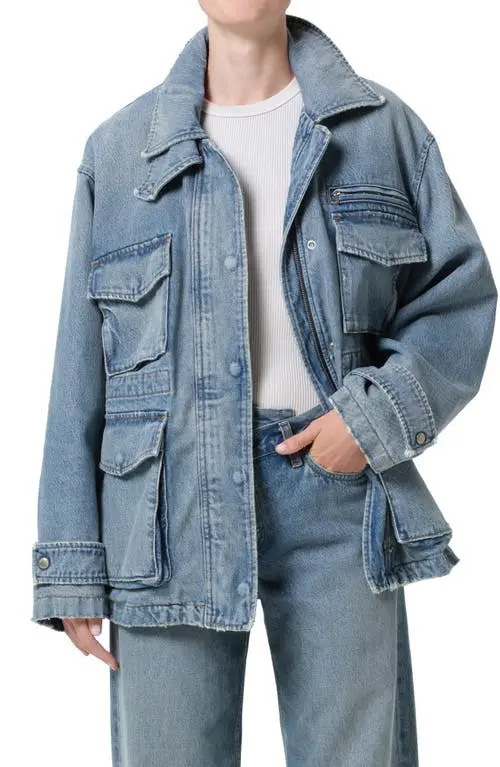AGOLDE Aubrey Denim Jacket - Conclusion Indigo