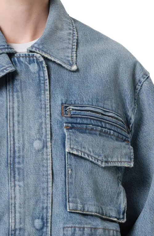 AGOLDE Aubrey Denim Jacket - Conclusion Indigo