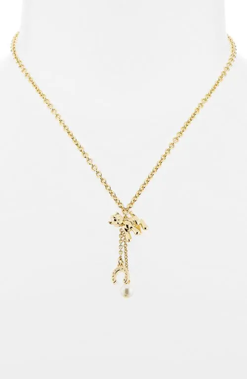 Marc Jacobs Pony Charm Necklace