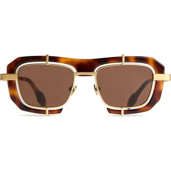 JW Anderson Geometric Sunglasses - Havana