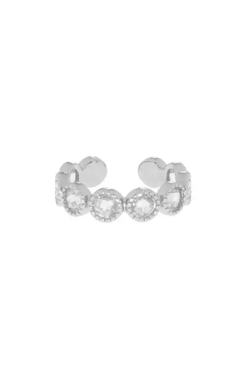 MARLYN SCHIFF Annie Adjustable Ring - Silver