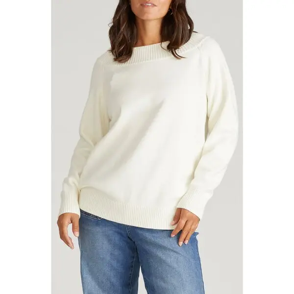 Universal Standard Noomi Boat Neck Sweater