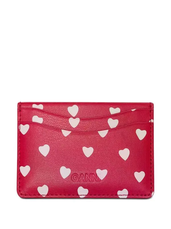 GANNI Bou Card Holder With Dots
