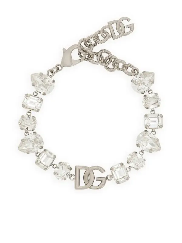 Dolce & Gabbana Crystal Bracelet - Grey
