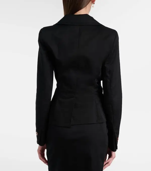 VIVIENNE WESTWOOD Cotton-blend Blazer - Black
