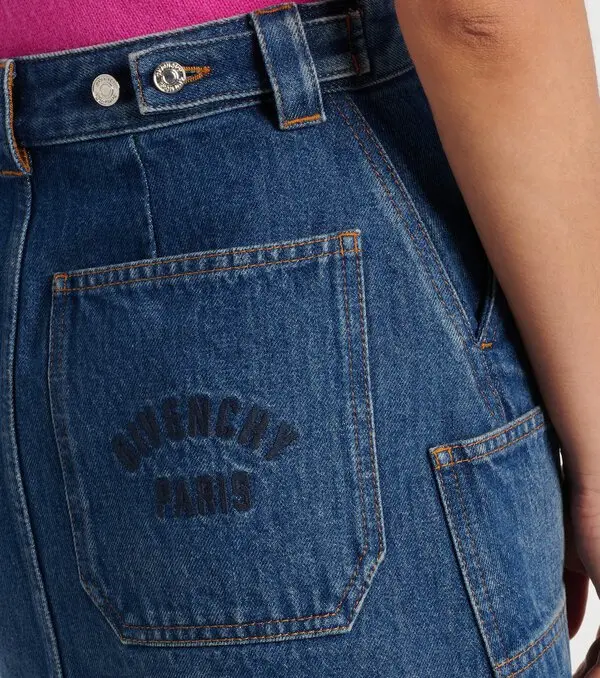 Givenchy Denim Miniskirt - Blue