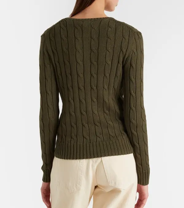 Polo Ralph Lauren Cotton Crewneck Sweater - Green