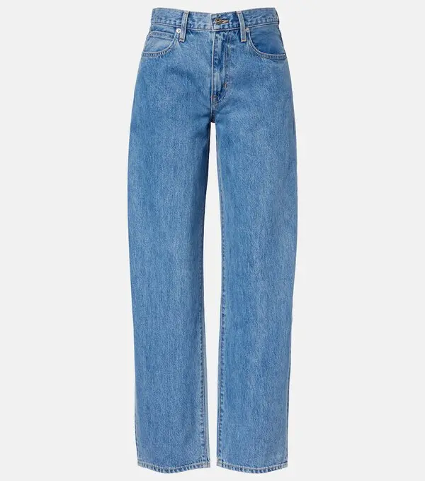 SLVRLAKE Ella Barrel-leg Jeans - Blue