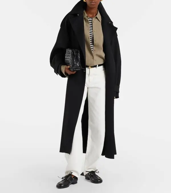 SLVRLAKE Ella Barrel-leg Jeans - White