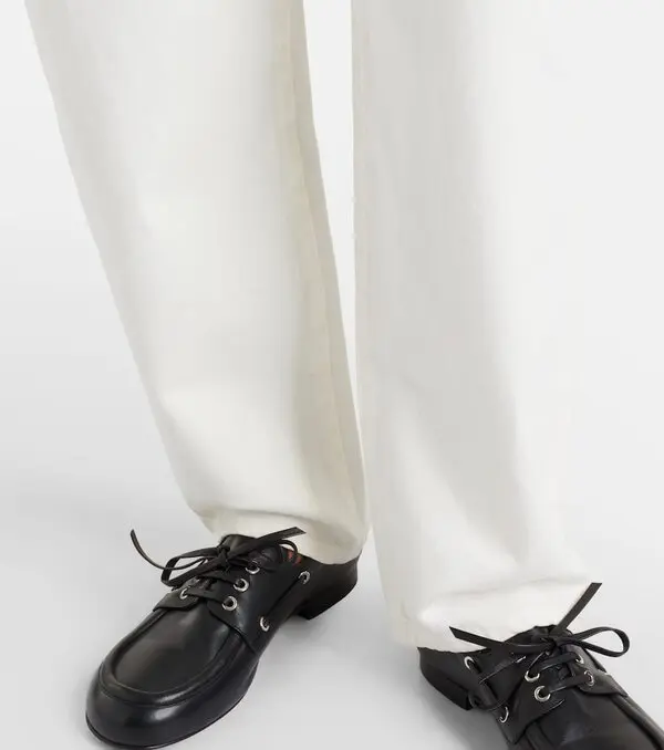 SLVRLAKE Ella Barrel-leg Jeans - White