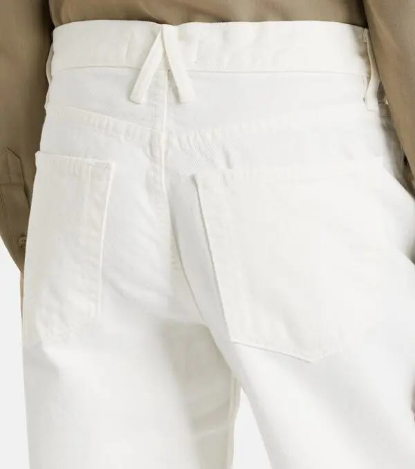 SLVRLAKE Ella Barrel-leg Jeans - White