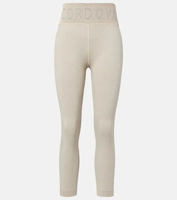 Cordova Logo Ski Leggings - Beige