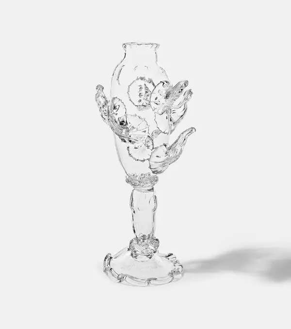 ALEXANDER KIRKEBY Crystal Vase - Transparent