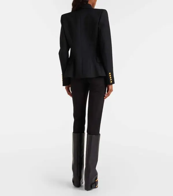 Balmain High-rise Slim Pants