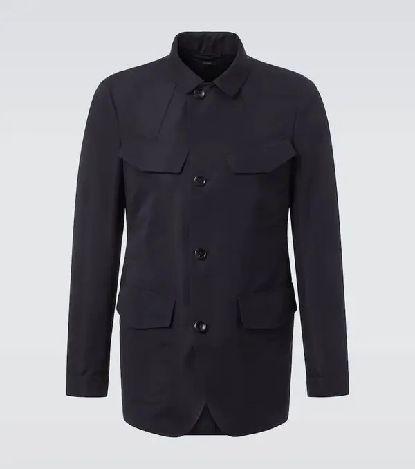 TOM FORD Cotton-blend Field Jacket