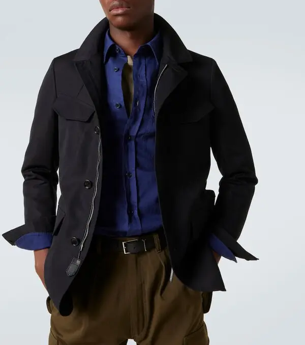 TOM FORD Cotton-blend Field Jacket