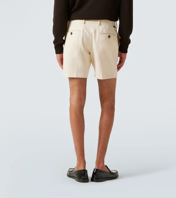 TOM FORD Cotton Drill Shorts