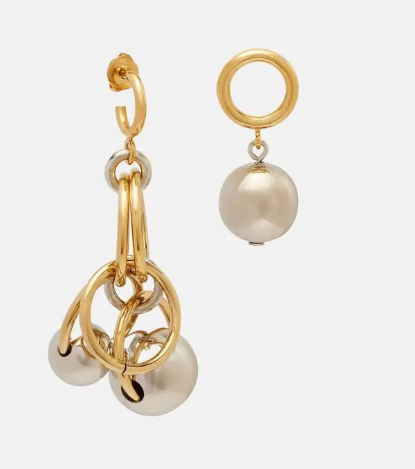 Isabel Marant Elina Asymmetric Earrings - Gold